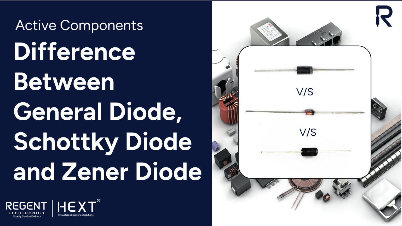 Difference Between General Diode, Schottky Diode and Zener Diode ...