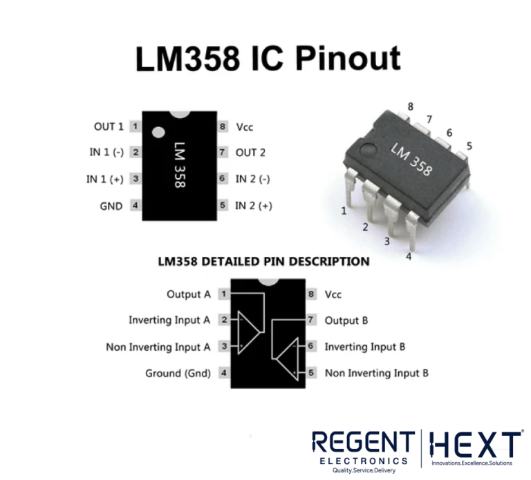 LM358 IC and Its Applications - Regent Electronics
