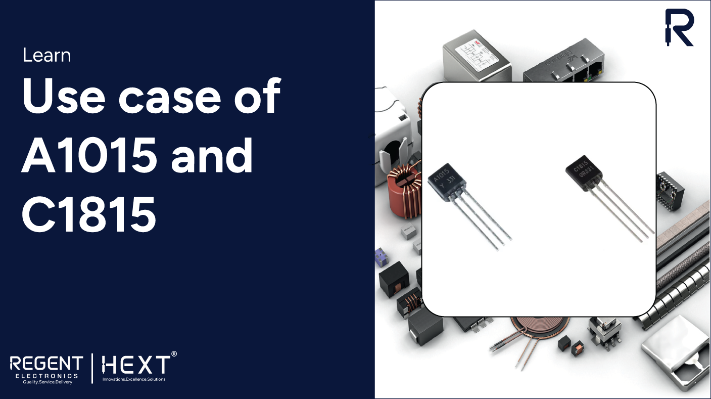 Use case of A1015 and C1815 - Regent Electronics