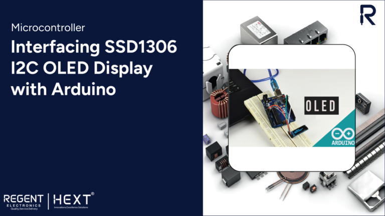 Interfacing SSD1306 I2C OLED Display with Arduino - Regent Electronics