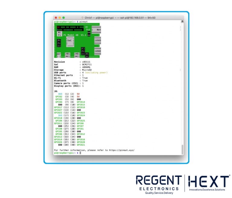 How To Work With Raspberry Pi 4 Gpio Using Python Regent Electronics