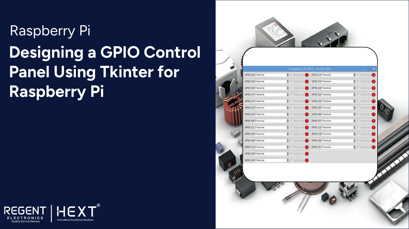 Designing a GPIO Control Panel Using Tkinter for Raspberry Pi - Regent Electronics