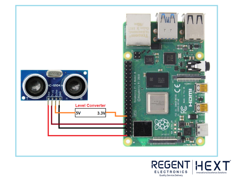 Raspberry Pi Ultrasonic Sensor Interface Tutorial Regent Electronics