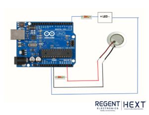 Interfacing of Piezoelectric Sensor with Arduino - Regent Electronics