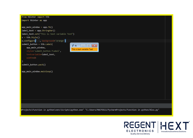 Gui Designing On Raspberry Pi Using Tkinter And Python Regent Electronics